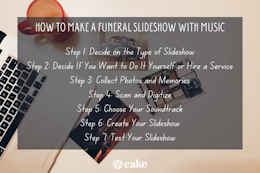 How To Make A Funeral Slideshow With Music Step By Step Cake Blog