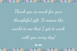 20 Short Thank You Note Messages For Your Boss Cake Blog 2022 